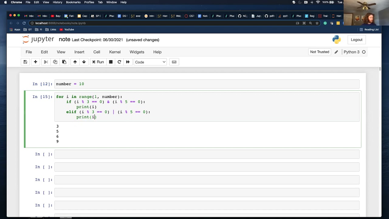 Multiples of 3 or 5 - Python CodeWars Solution