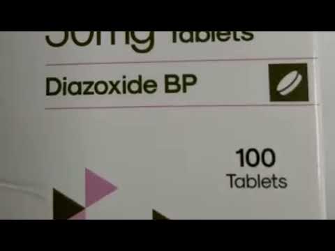 Diazoxide ( hyperglycaemic drug)persistent hypoglycaemia, hyperinsulinism, non diuretic effects