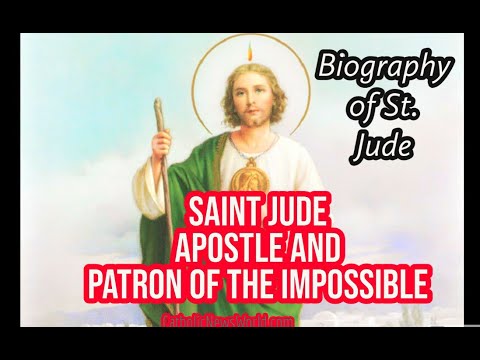 St. Jude Biography - Who was St. Jude Explained with Miracle Prayer to Saint Jude - Cousin of Jesus
