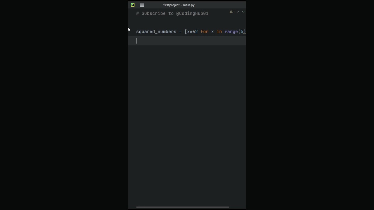 Python Magic: Mastering List Comprehensions in Minutes! #python #pythontutorial