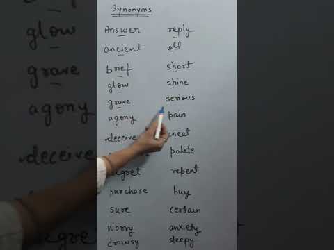 Daily life useful synonyms .