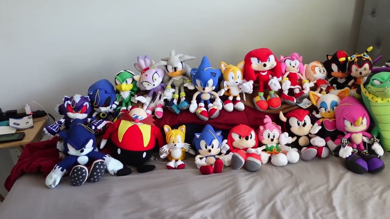 My GE Sonic Plush Collection! (2025 Update/2,000 Subscibers Special)