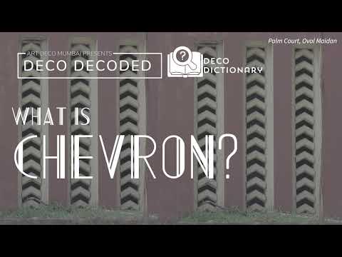 Deco Dictionary: What is 'Chevron'? | Deco Decoded | Art Deco Mumbai