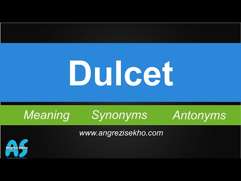 Dulcet Meaning in English  Urdu Hindi, Synonyms of Dulcet, Antonyms of Dulcet