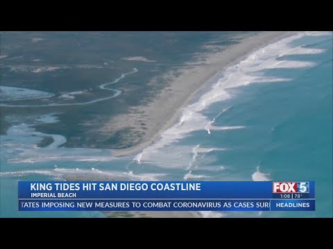 King Tides Hit San Diego Coastline