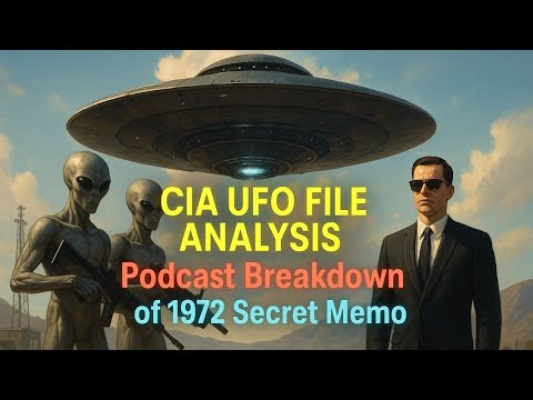 Project Blue Book: CIA UFO Memo EXPOSED | Podcast Documentary on UFOs, Aliens & Cover-Ups