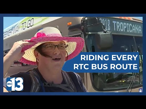 Professor rides every RTC bus route to show benefits of public transportation
