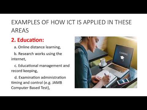 COMPUTER STUDIES JS 1 APPLICATION OF ICT IN EVERYDAY LIFE