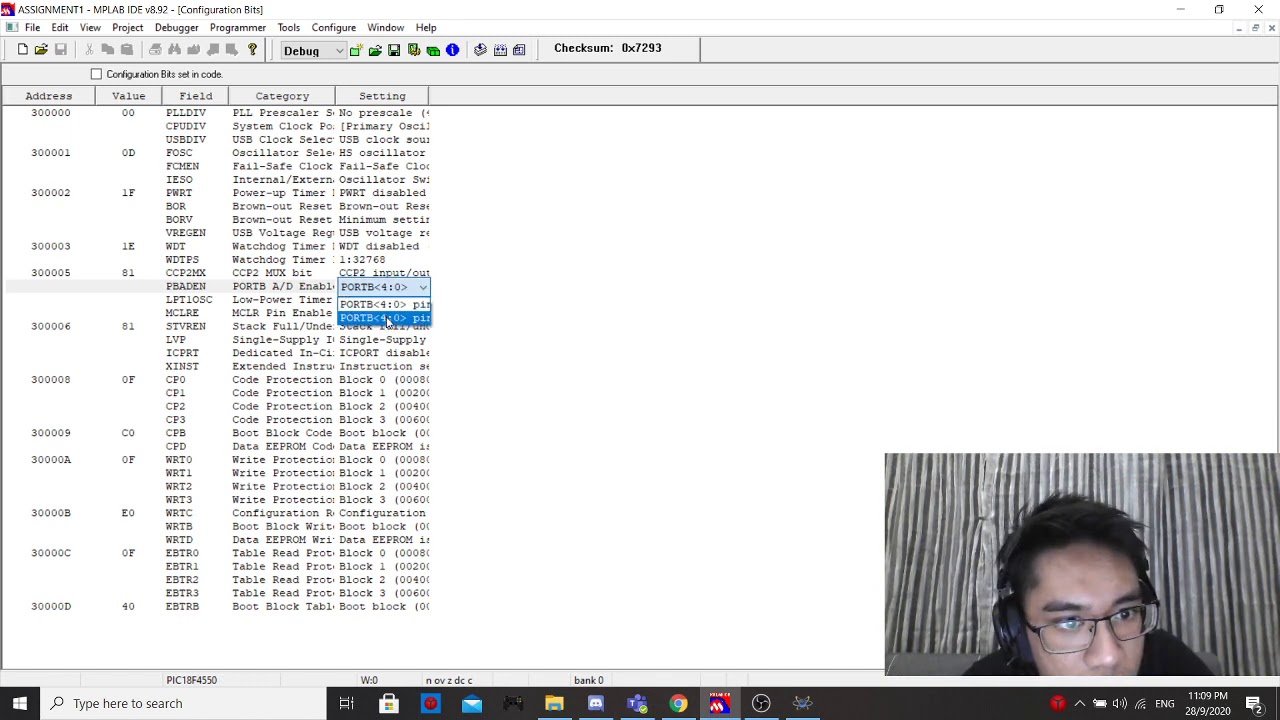 Microcontrollers Assignment 1 : Blinking LEDs