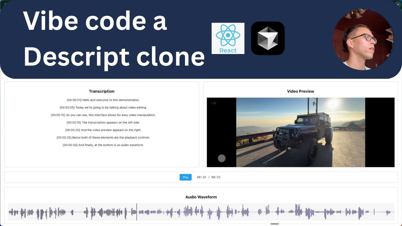 Sync wavesurfer.js audio waveform with video playback  | Part 3