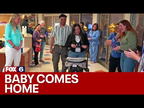 Milwaukee couple brings baby home | FOX6 News Milwaukee