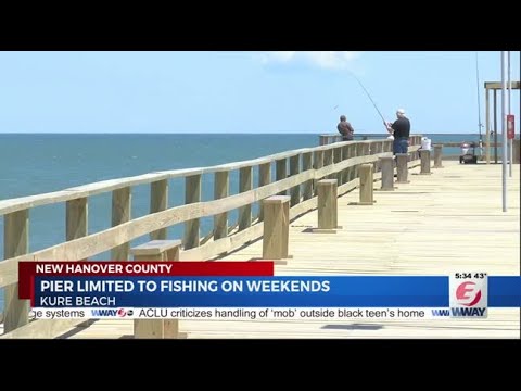Kure Beach Pier limited to fishing on weekends