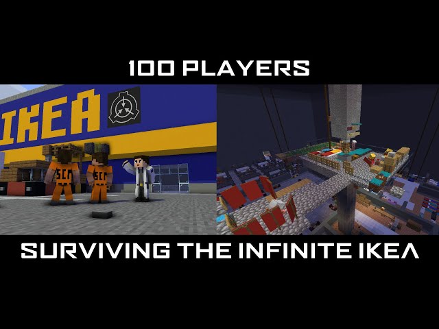Infinite IKEA Social Experiment map Minecraft Map