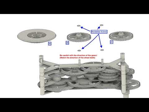 ☀️ TELLURION, SOLAR SYSTEM, SUN, EARTH, MECHANICAL MOON・ 3D File for ・Cults