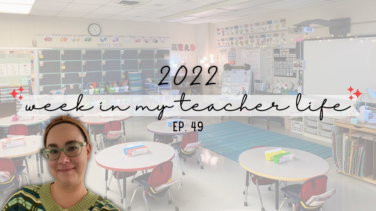 A WEEK IN MY KINDERGARTEN TEACHER LIFE | the week before Thanksgiving Break (ep. 49)