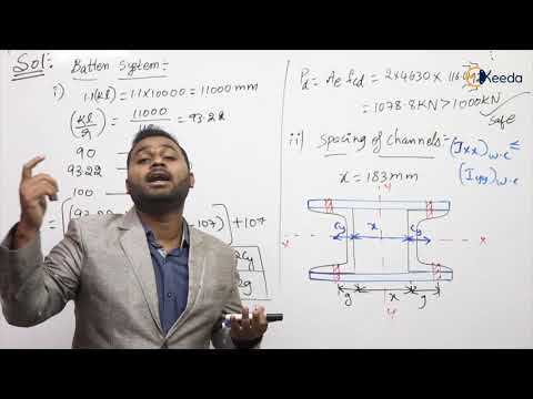 Design of Compression Members Numerical - 3 - Steel Structures - GATE ...