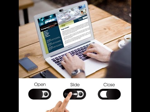 Webcam Cover Slide I Ultra Thin Laptop Camera Cover Slide Blocker for Computer #shorts #nsoni