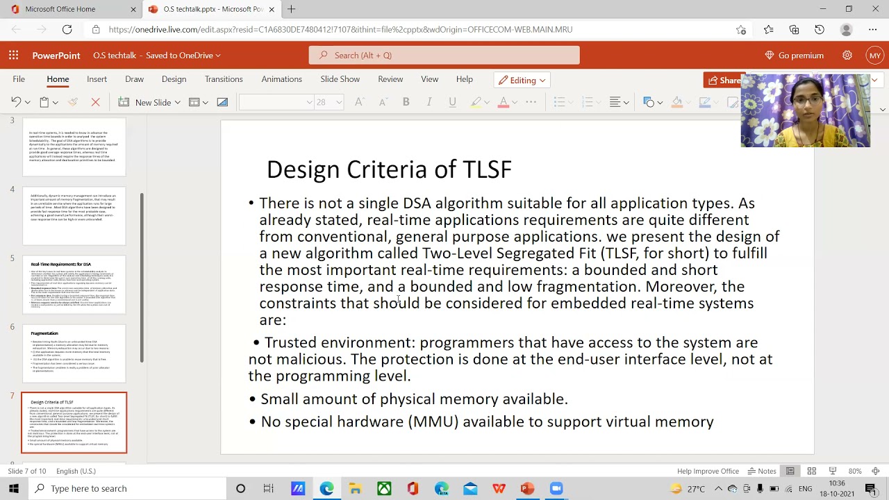 TLSF a new dynamic memory allocator for real time systems_os