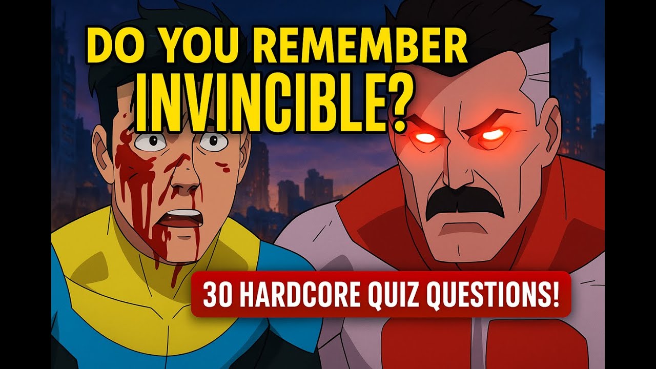 🦸‍♂️ Invincible Quiz | How Well Do You Remember Season 1? | Only True Fans Score 100%!