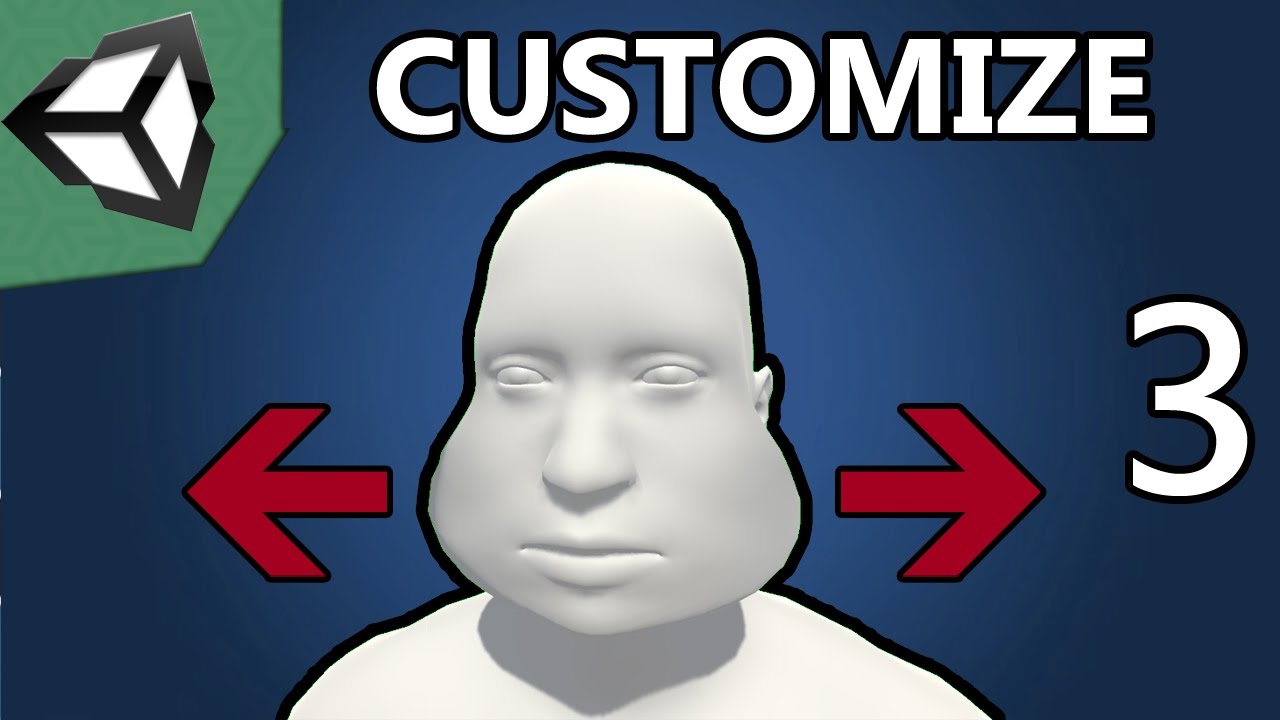 Unity Character Customization with Blendshapes - Part 3/4