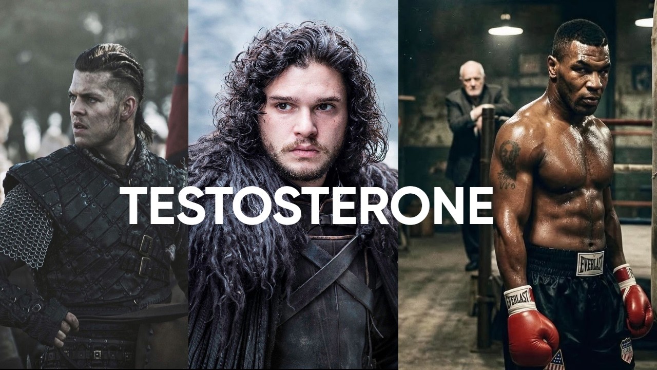 Testosterone : Born For War and Forged By Discipline.