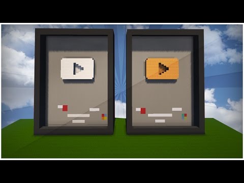 (Youtube) Play Button w/ tutorial Minecraft Map