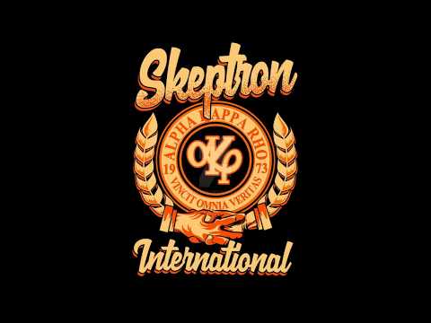Skeptron logo wallpaper Alpha Kappa Rho