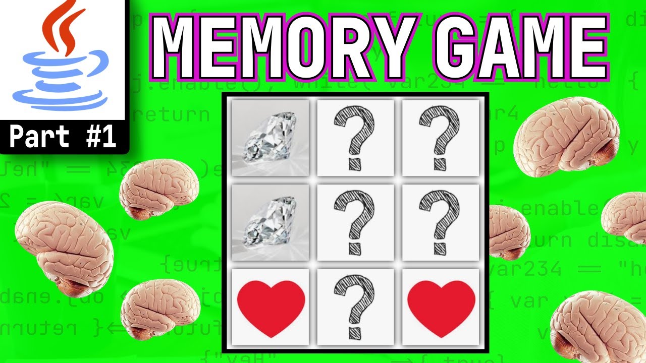 Build Memory Card Matching Game in Java | Part #1 | JavaFX Tutorial