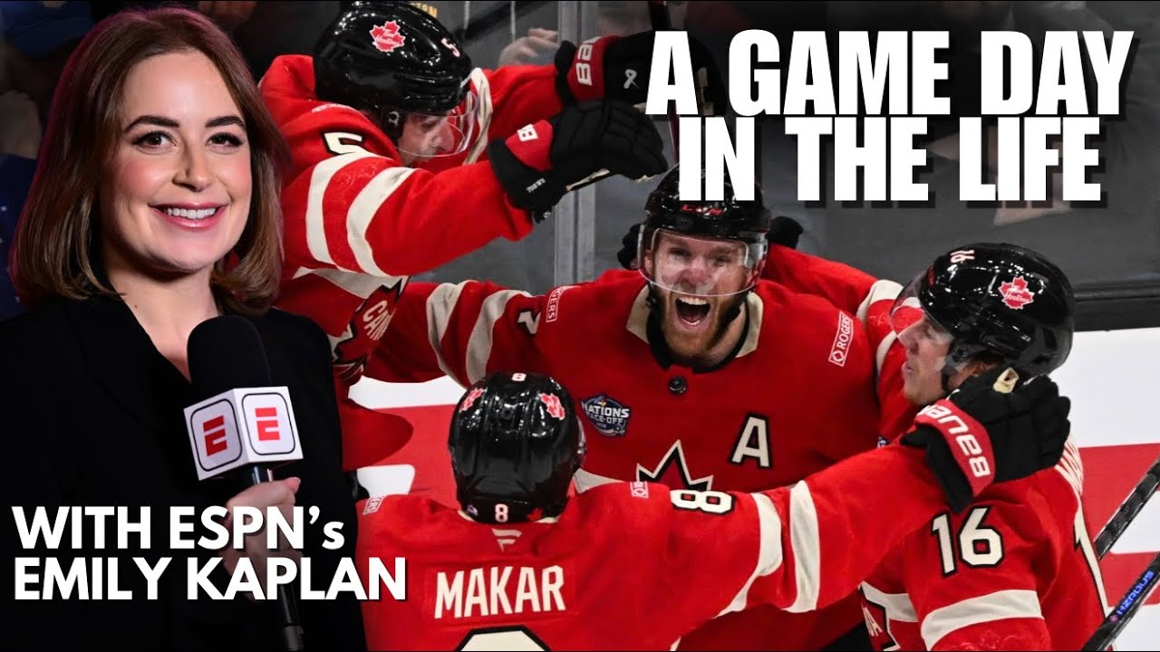 A FULL LOOK behind a CHAMPIONSHIP GAME DAY with NHL Reporter Emily Kaplan | Out of His League Ep. 8