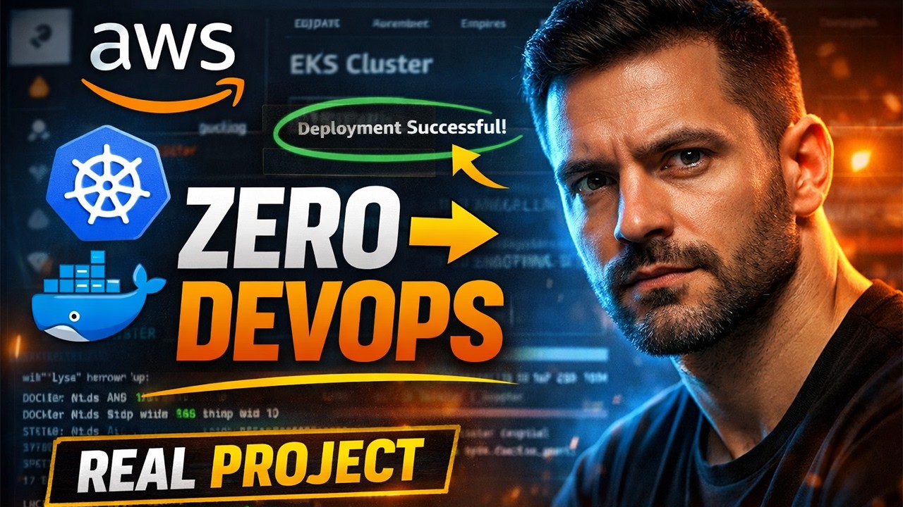 AWS DevOps Roadmap 2026 🚀 Master Docker & Kubernetes (Zero to Hero)