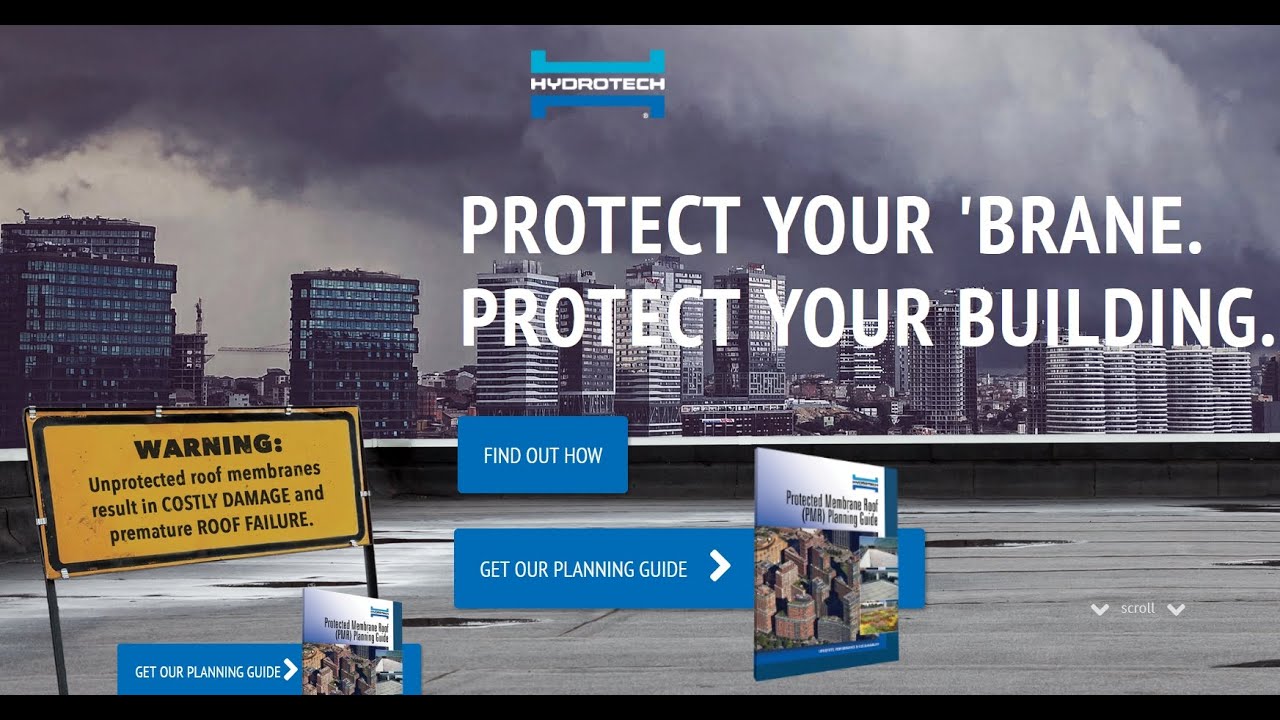 Hydrotech Protected Membrane Roof