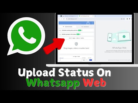 How to Upload Status on Whatsapp Web on Laptop PC (EASY)