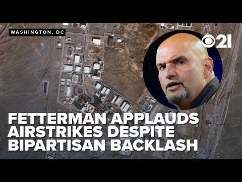 Fetterman supports US strikes on Iran while Marjorie Taylor Greene leads Republican criticisms