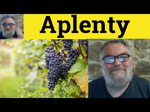 😎 Aplenty Meaning - Aplenty Defined - Aplenty Examples - Aplenty Definition - Aplenty Postpositive