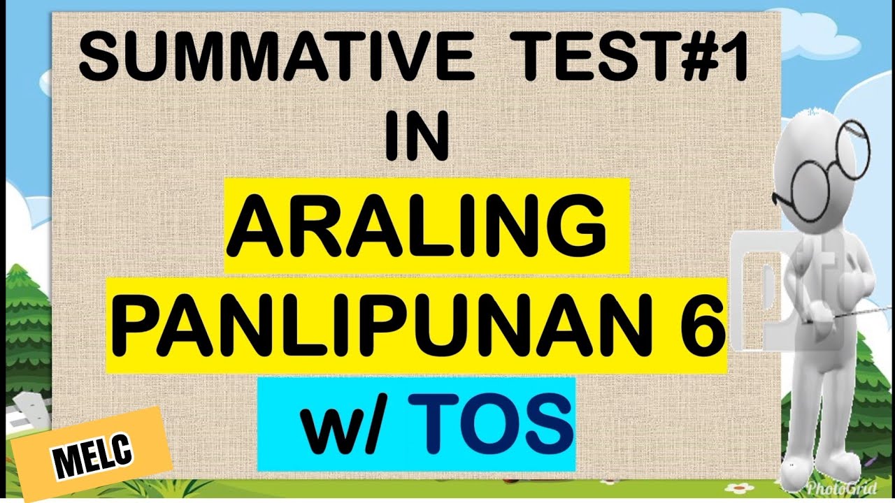 AP 6 SUMMATIVE TEST #1 2ND QTR MELC