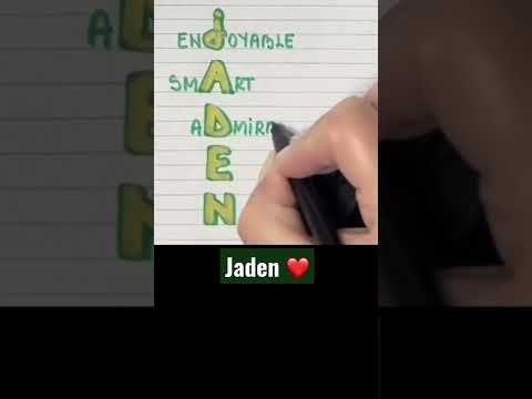 Meaning of the name JADEN #meaning #name #jaden