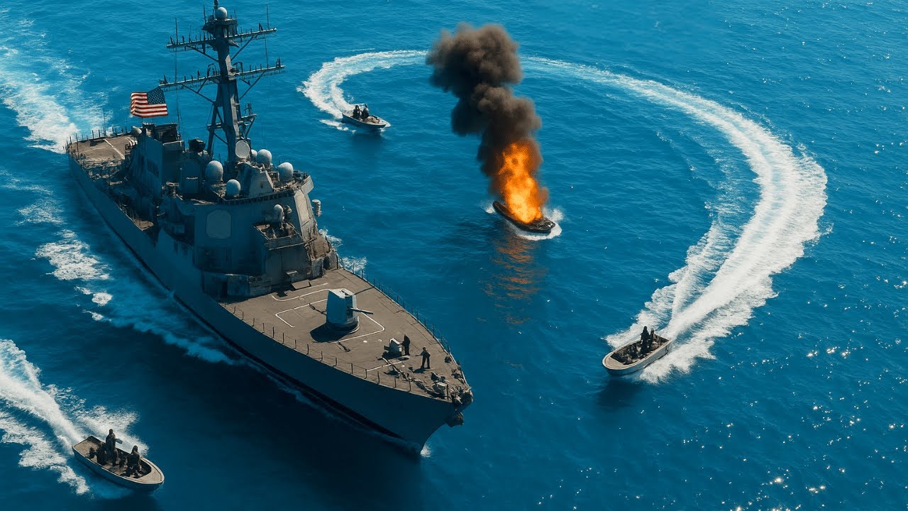 Pirates CHALLENGED US Navy Ship – BIG MISTAKE...