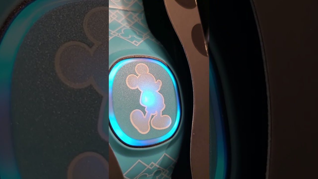 Mickey Mouse Silhouette MagicBand+ Theme Showcase | Walt Disney World | EPCOT | Stormwind Adventures