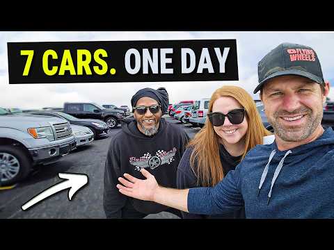 We Bought 7 Cars for under $15,000! Rebuilding my Car Dealership