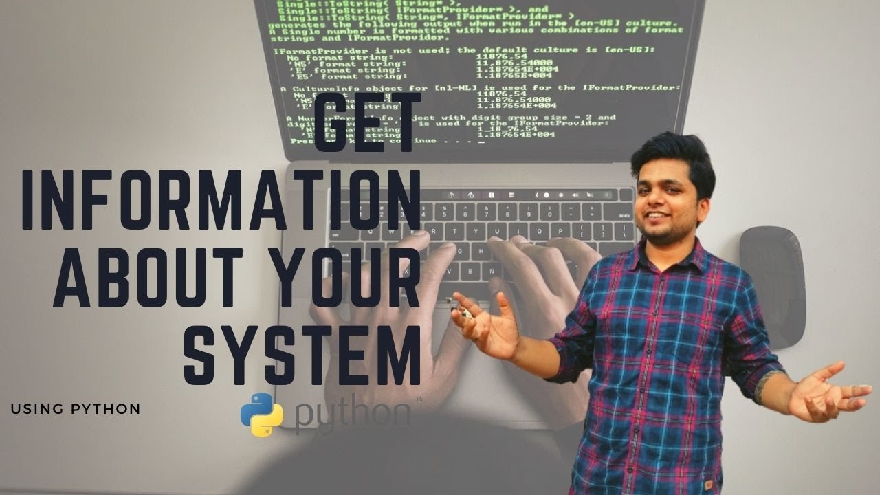 Get information about your system using python|Python projects