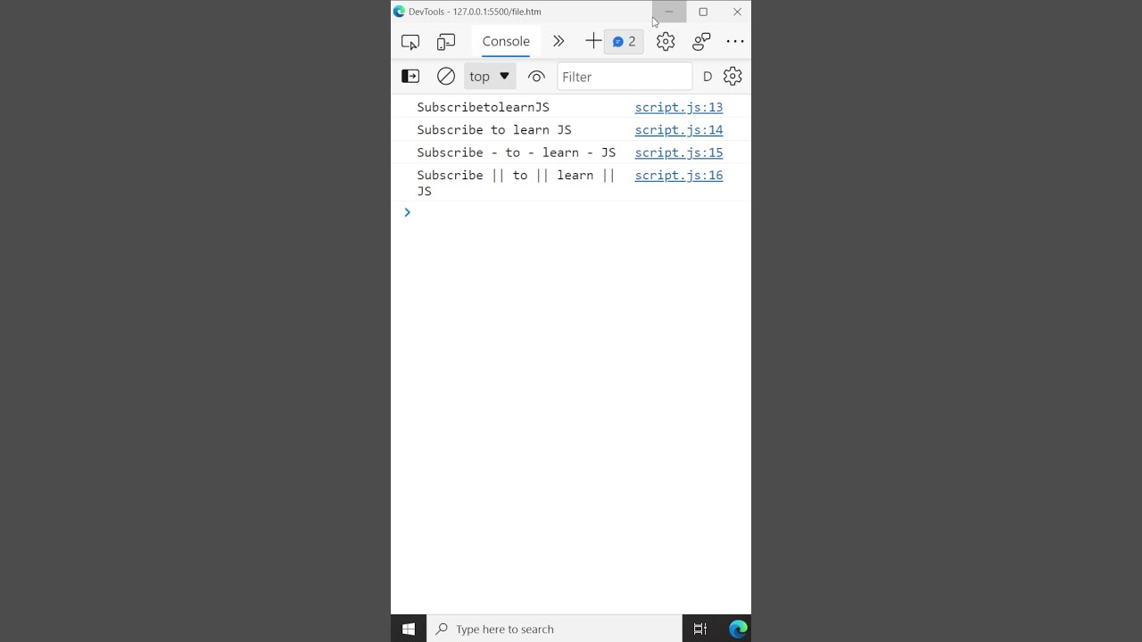 JavaScript Array join() method - JavaScript Tutorial for Beginners