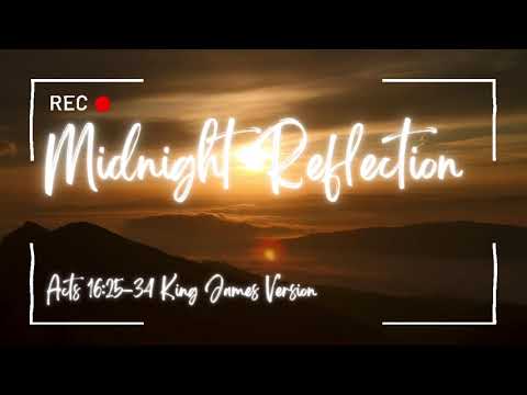Acts 16:25-34 King James Version Meditate Day and Night Bible