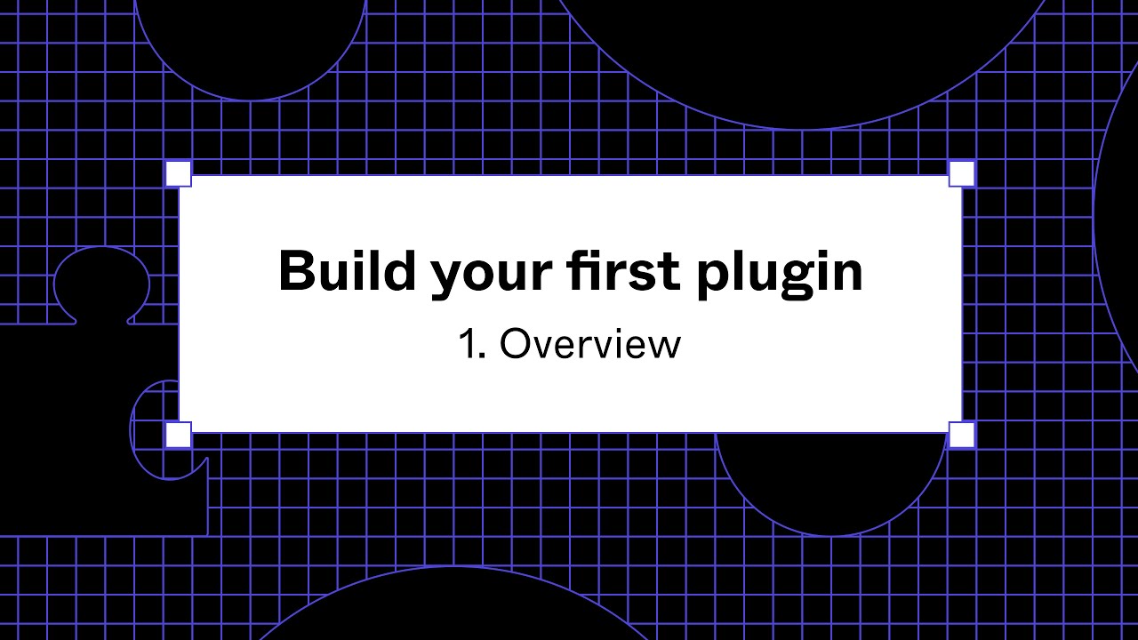 Build your first plugin: 1. Overview