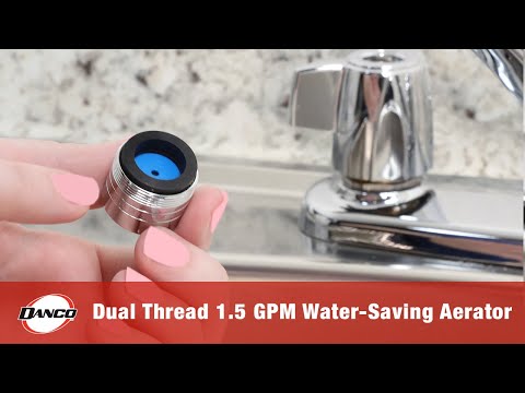 1.5 GPM Dual Thread Water-Saving Aerator in Chrome