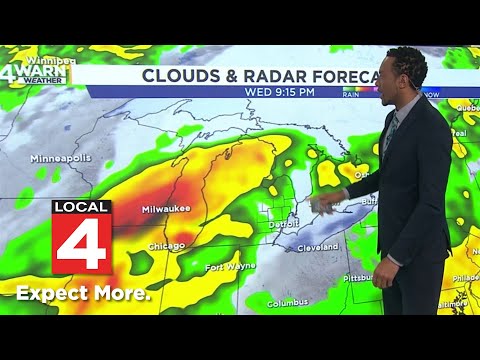 Metro Detroit weather forecast June 16, 2025 -- 4 p.m. Update