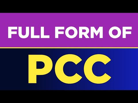 Full form of PCC | PCC ka full form kya hai | PCC full form | Free Learn University