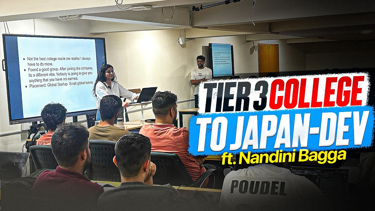 Learning, Networking, Growing: Nandini’s Talk at 100xSchool