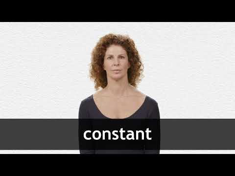CONSTANT definition and meaning | Collins English Dictionary