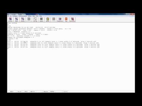 Seaterm Pt1- Download data from the CTD