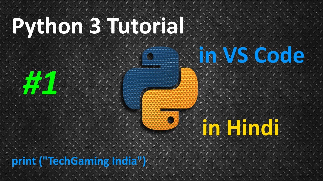 How to print your name in Python - Python Tutorial - Part 1